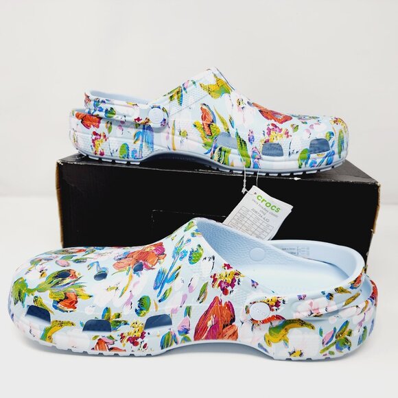 CROCS | Shoes | Crocs Vera Bradley Disney Ariel Little Mermaid Floral ...